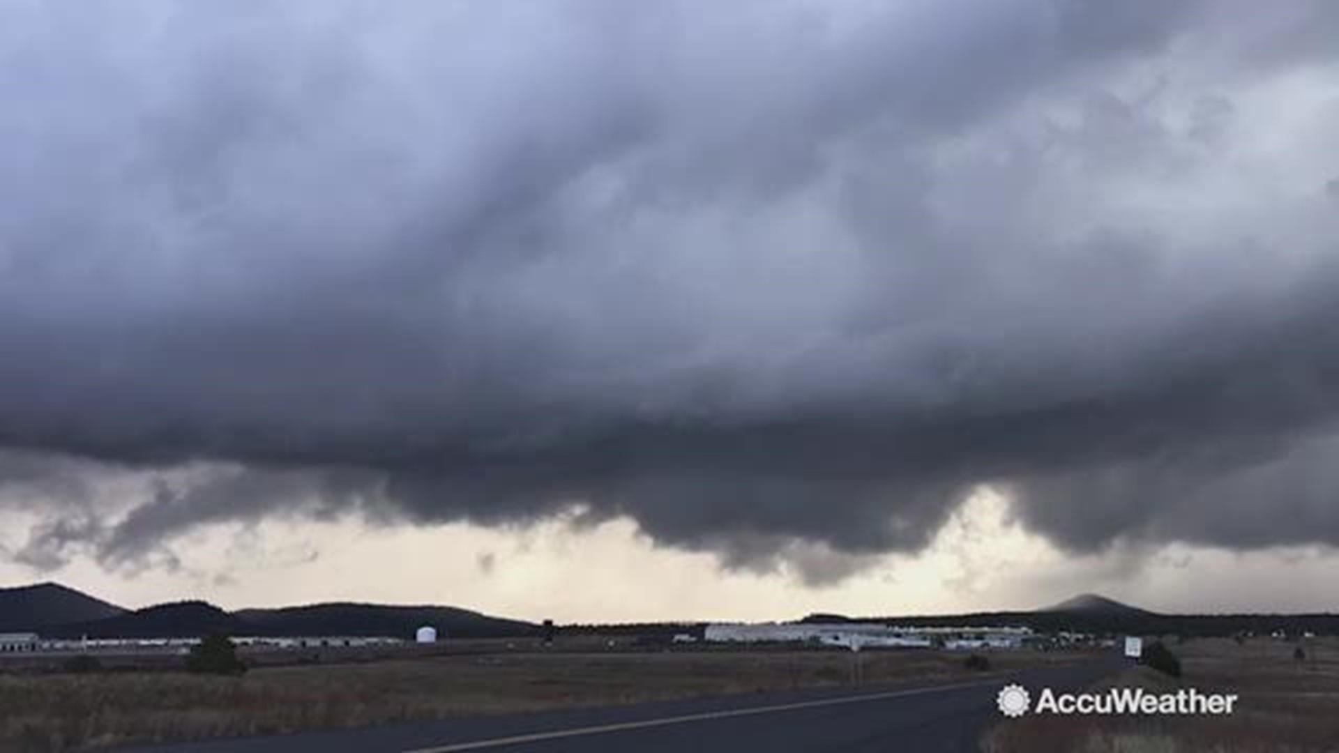 Impressive timelapse of developing storm overhead | thv11.com