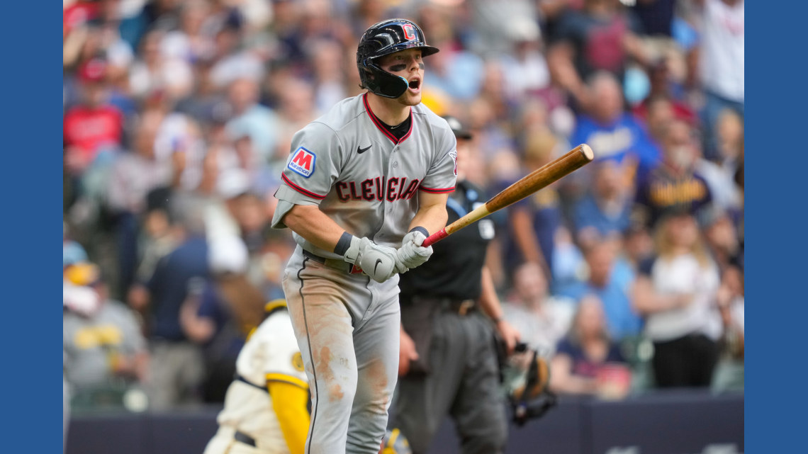 Bazzana’s 7th-inning homer helps lift Guardians past Brewers 4-2 ...