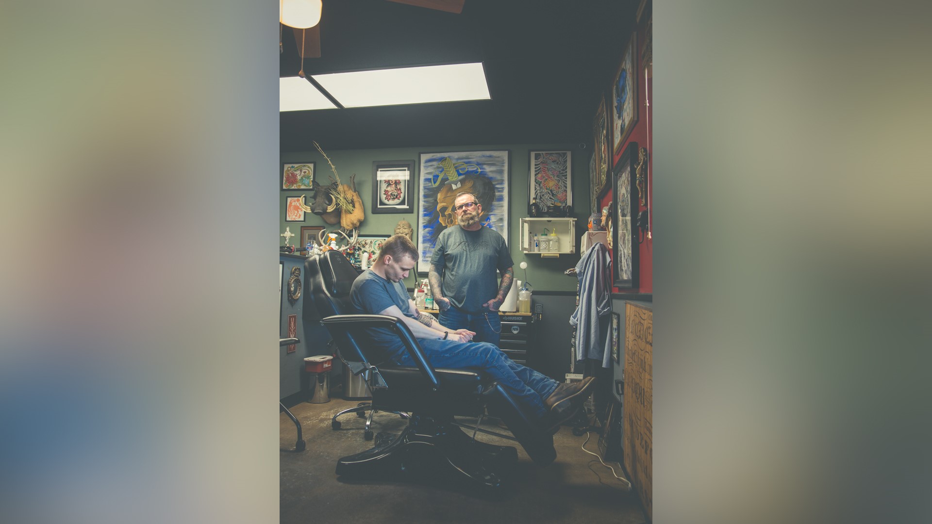 'People change' | This tattoo artist is traveling the US covering ...