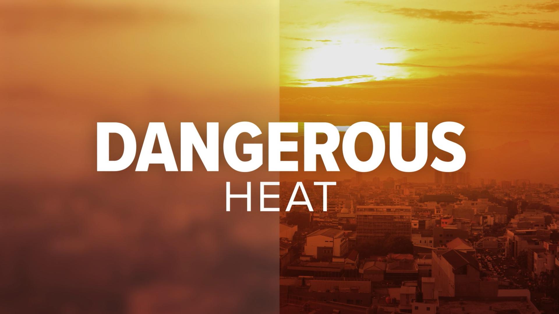 Heat & humidity to make temperatures feel like 100 or higher on Sunday ...
