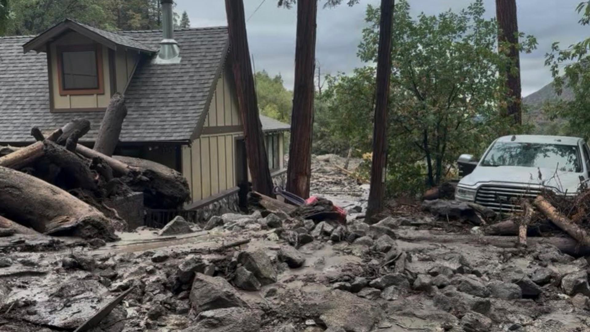 Heavy rain triggers mudslides near Los Angeles | thv11.com