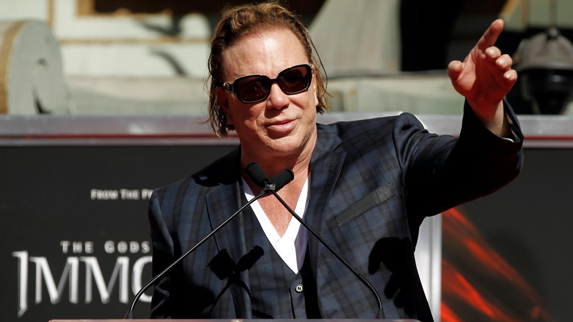 Mickey Rourke rejects fundraiser that raised more than $93,000 for him ...