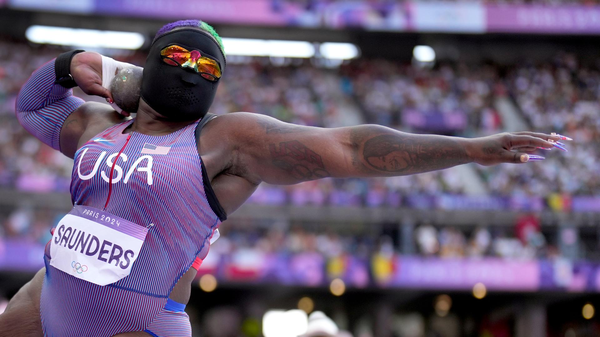 Who is the masked American shot putter at the Olympics? | thv11.com