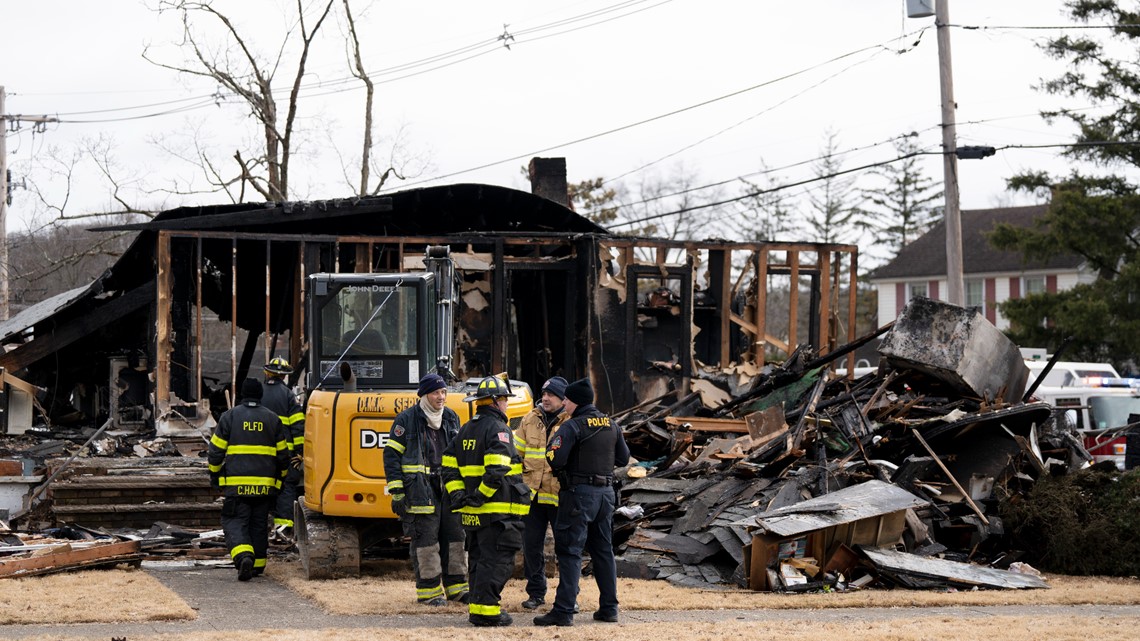 New Jersey home explodes with firefighters inside; 5 are injured ...