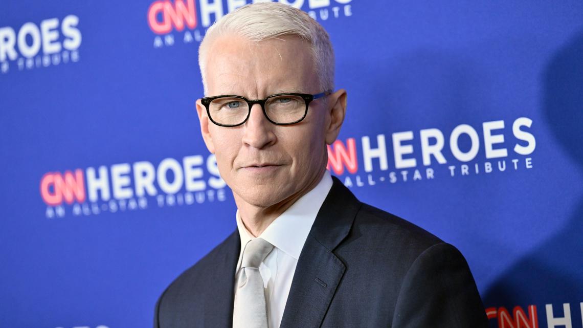 CNN's Anderson Cooper hit by debris during Hurricane Milton | thv11.com