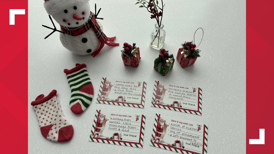 NICU babies get help from nurses with their very first letters to Santa ...