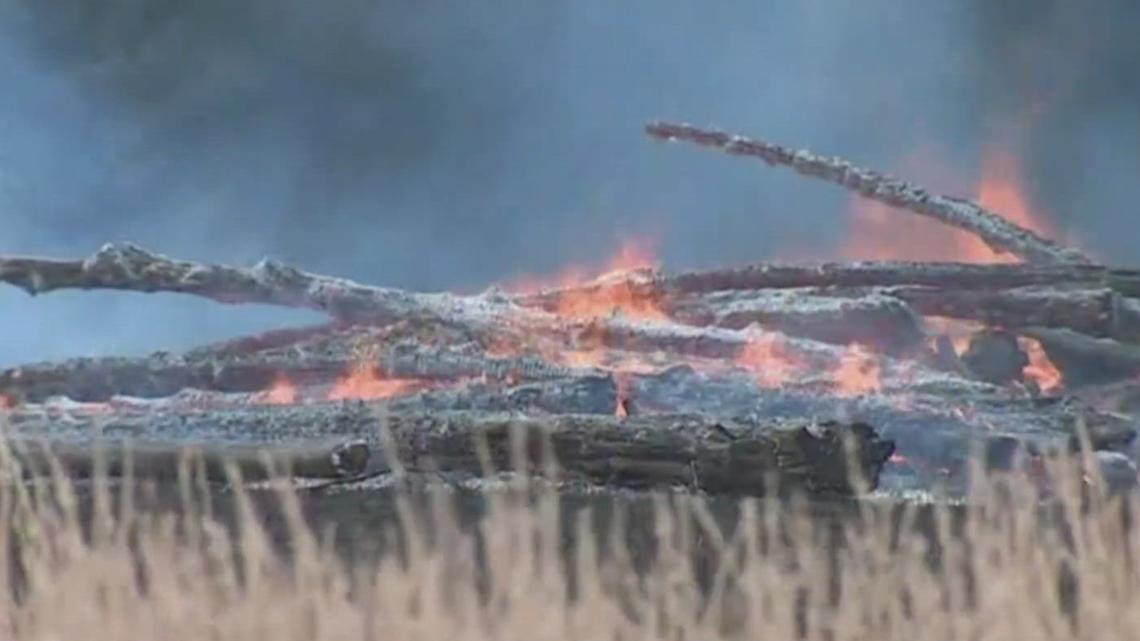Controlled burns help to lower fire risk as burn bans remain in several ...