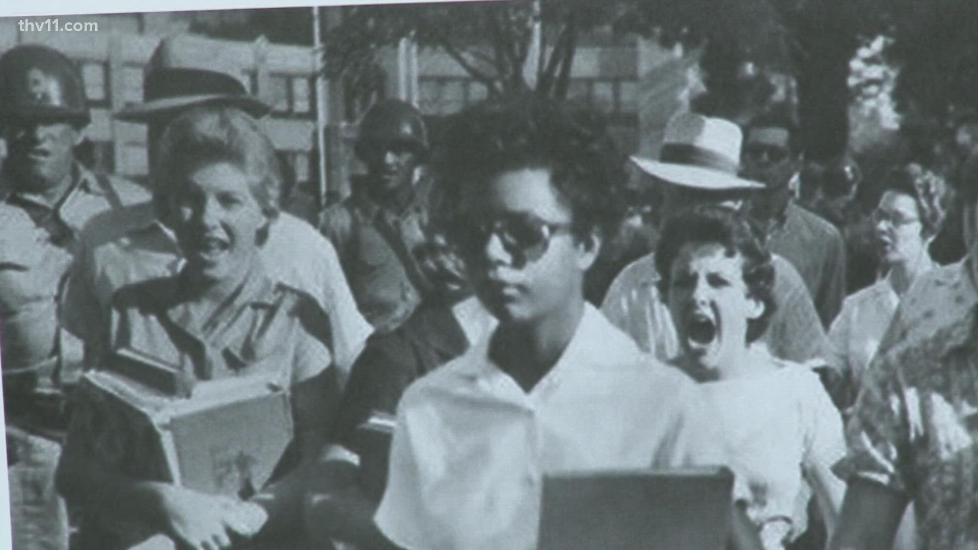 68 years ago, the Little Rock Nine arrive to integrate into Central ...