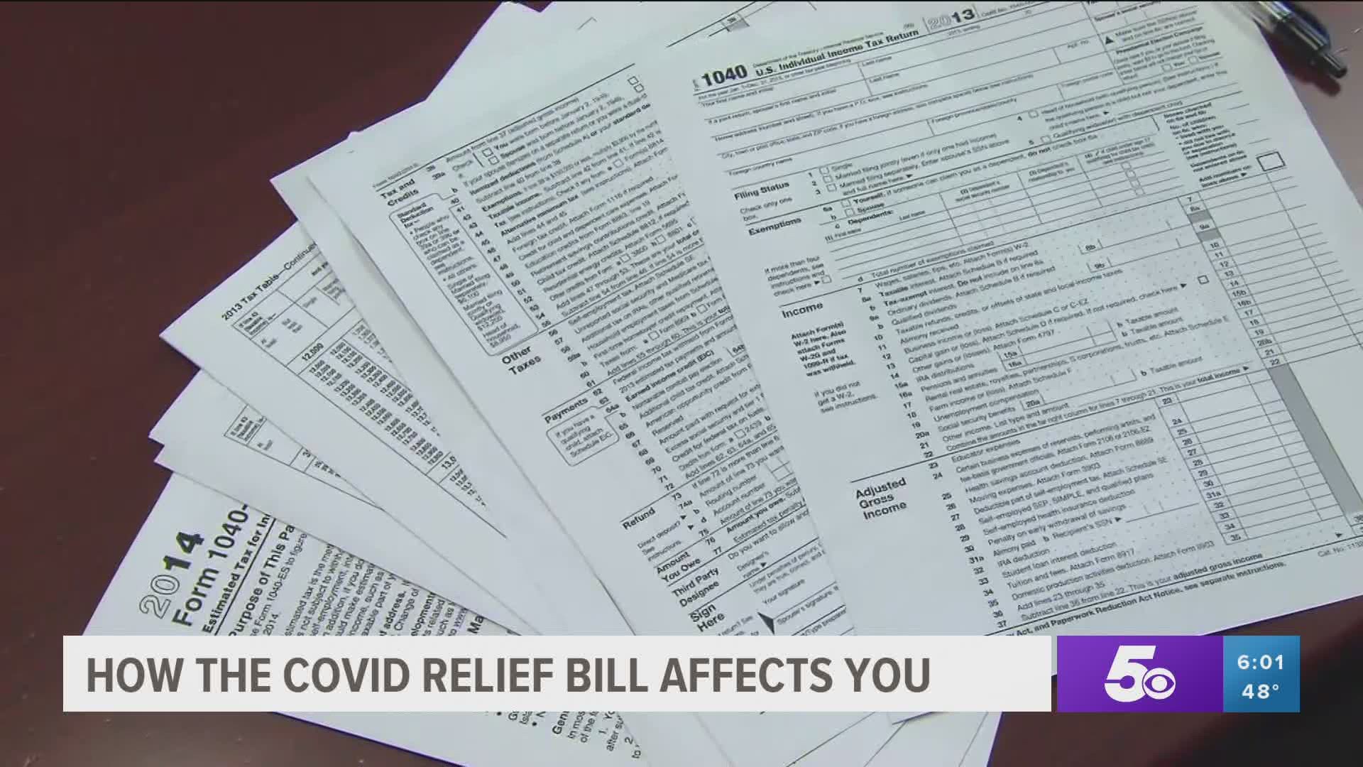 How the upcoming COVID-19 relief bill affects you. | thv11.com