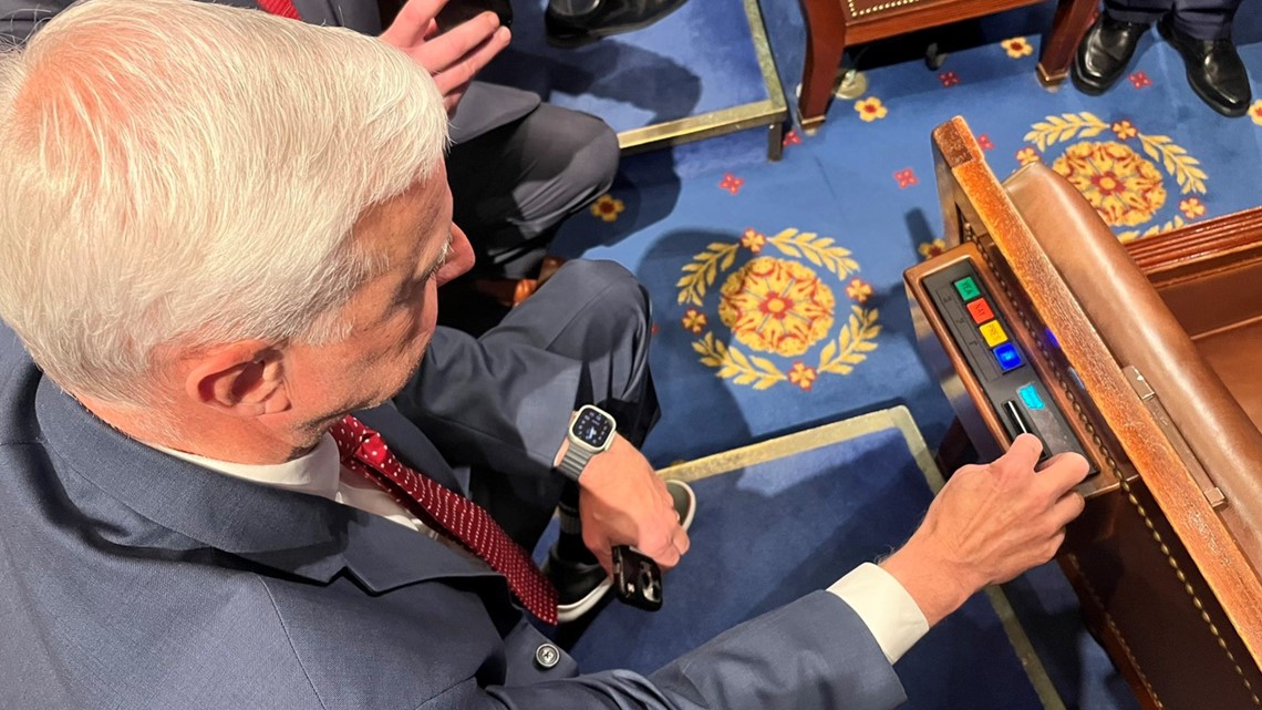 Congressman Womack casts 8,000th consecutive vote | thv11.com