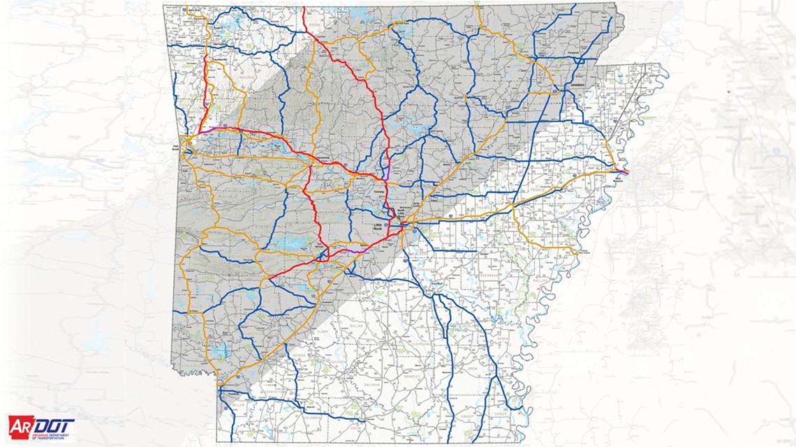 ARDOT releases solar eclipse traffic forecast map | thv11.com