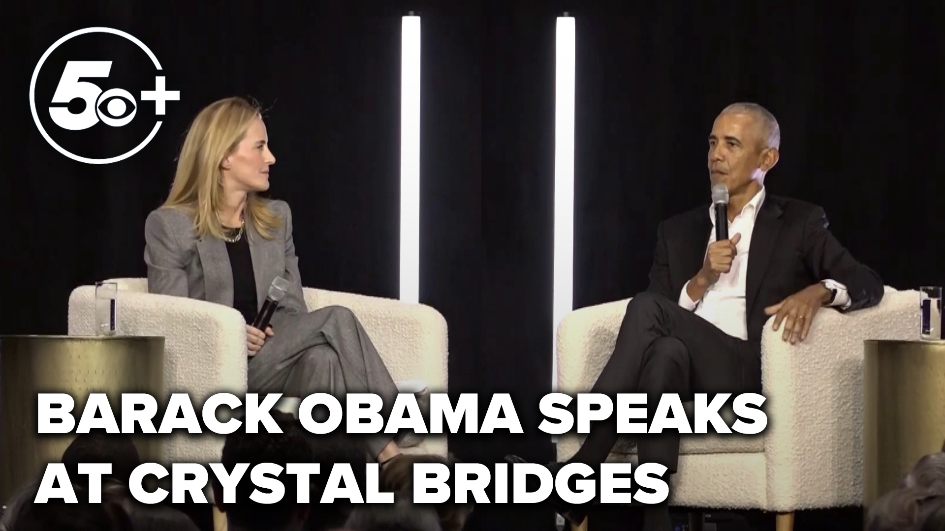 Former President Barack Obama spoke at Crystal Bridges, here's what he ...