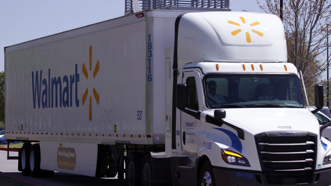 Walmart unveils zero-emission shipping trucks | thv11.com