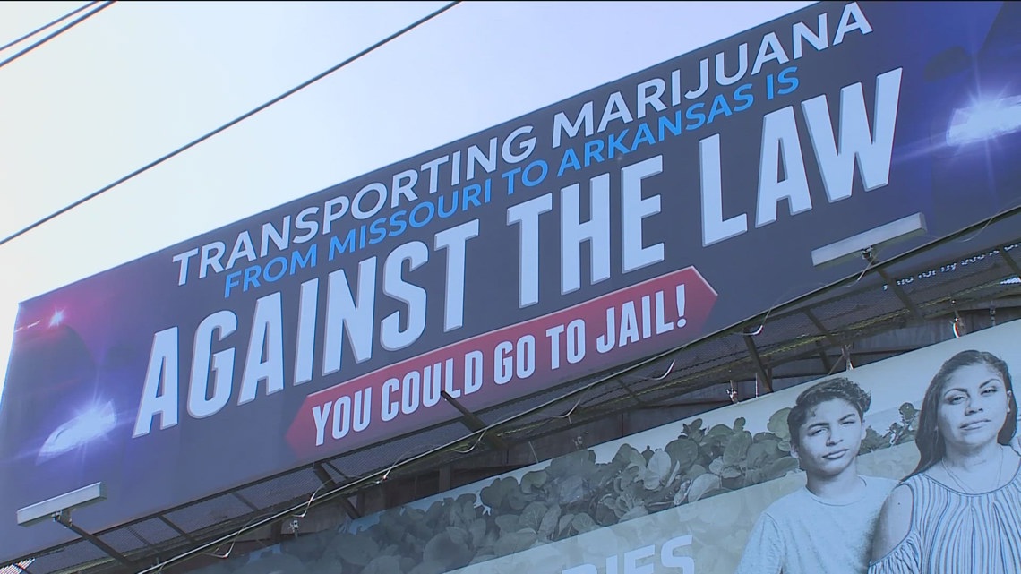 Billboards target Arkansans buying Missouri marijuana | thv11.com