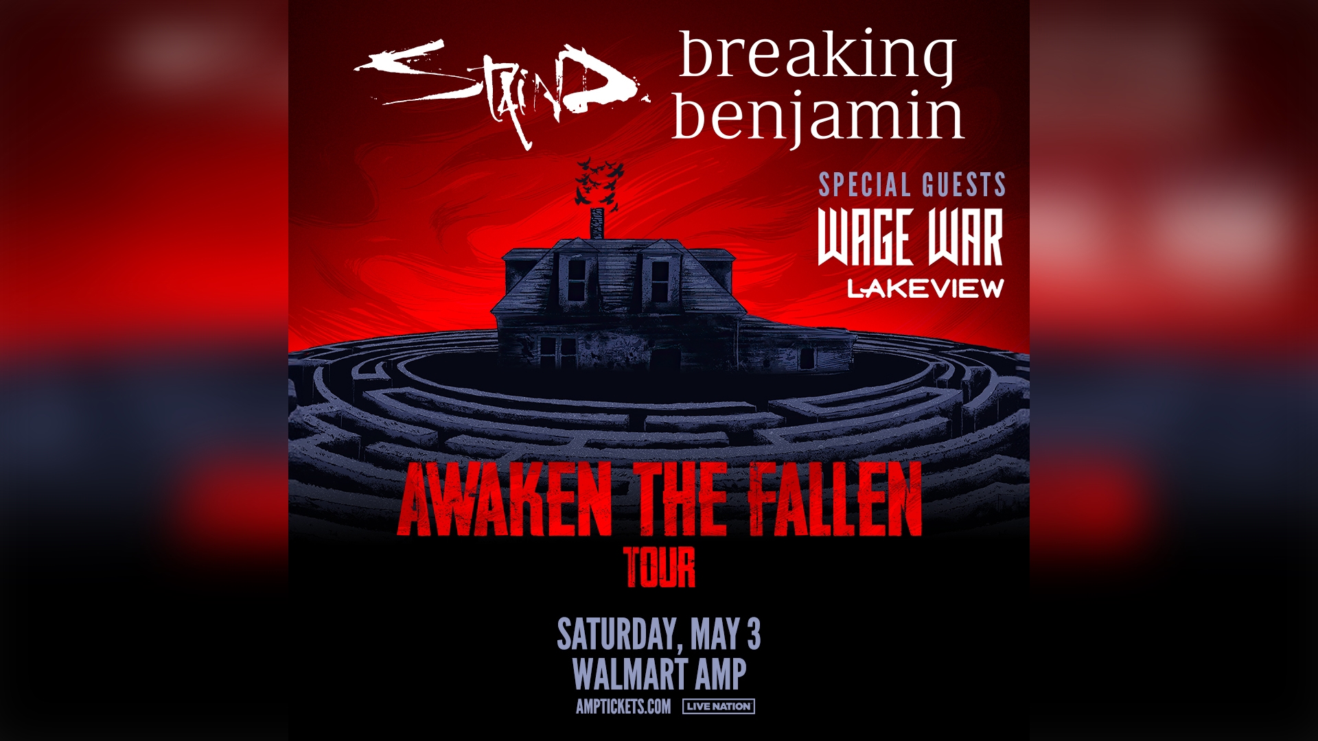 Breaking Benjamin, Staind to co-headline show in Rogers | thv11.com