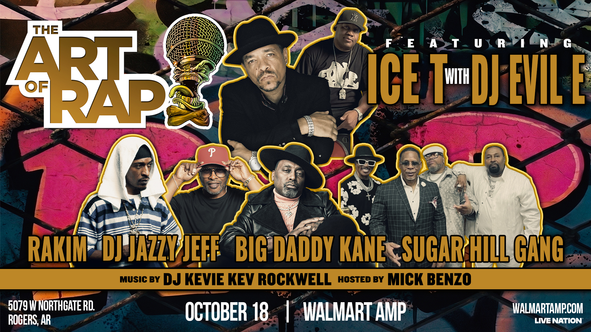 Art of Rap Tour featuring Ice T coming to the Walmart AMP | thv11.com