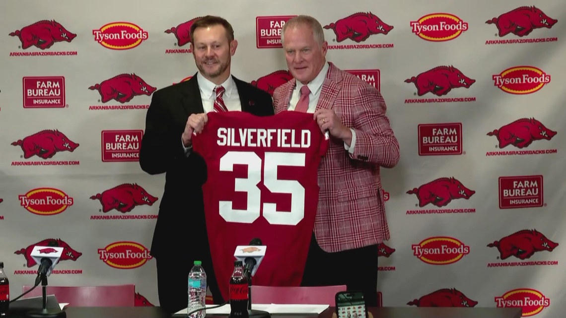 Arkansas football head coach Ryan Silverfield and staff talk 2026 ...