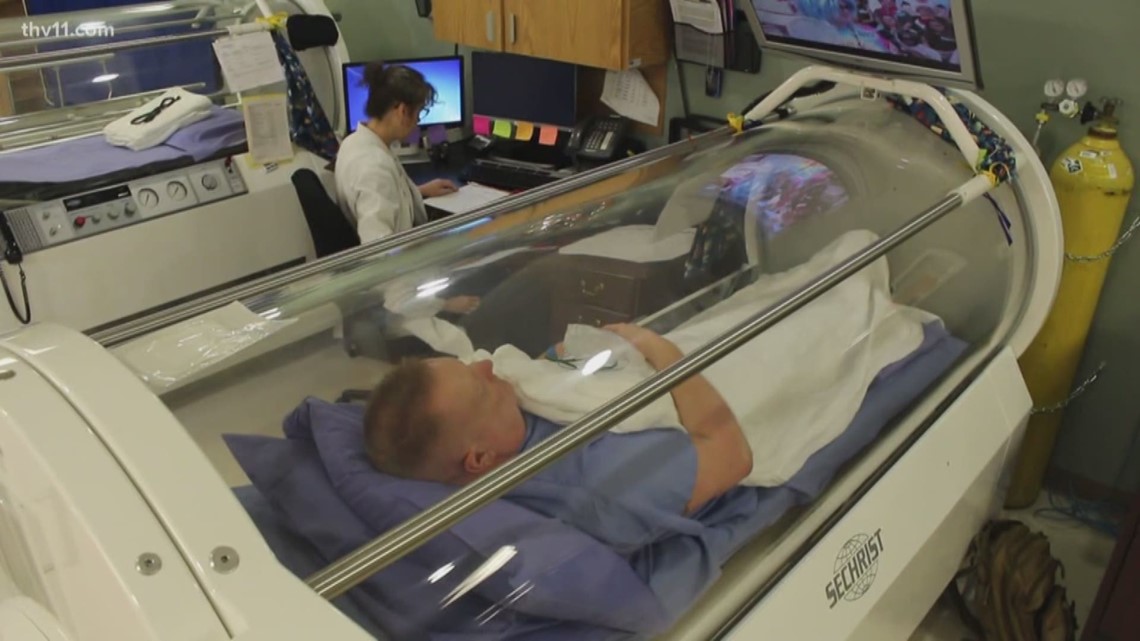 Inside the hyperbaric chamber at CHI St. Vincent | thv11.com