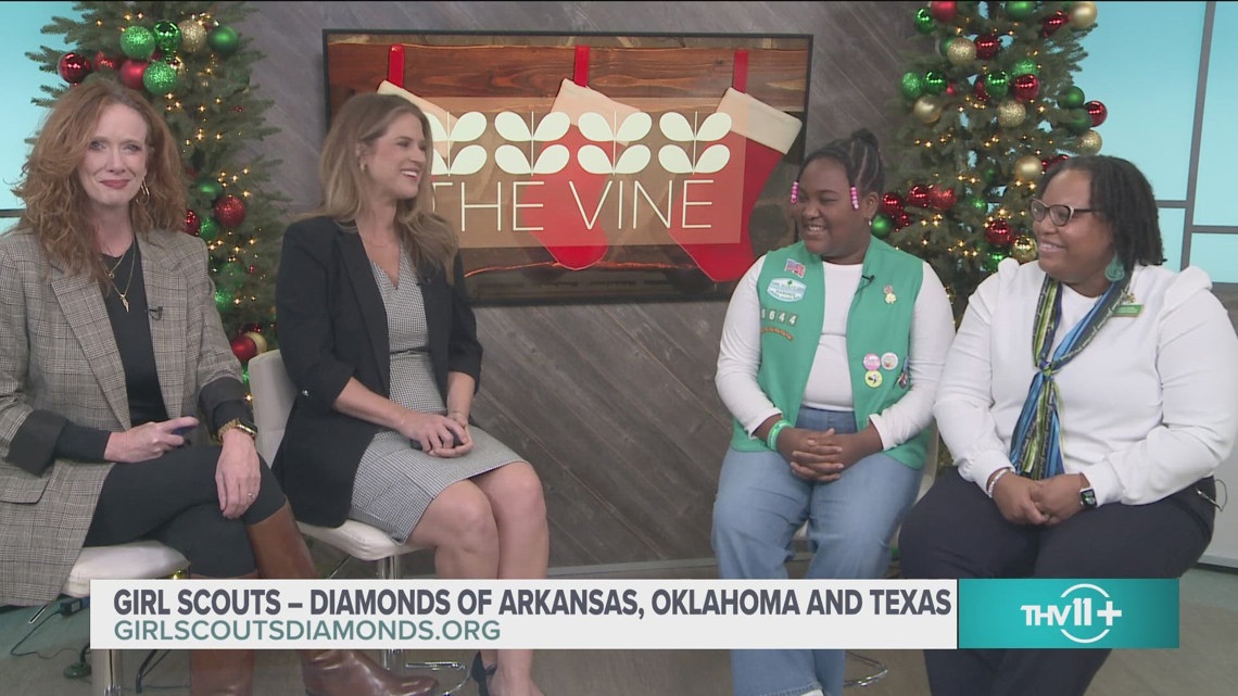 Celebrating National Cookie Day with Girl Scouts-Diamonds | thv11.com