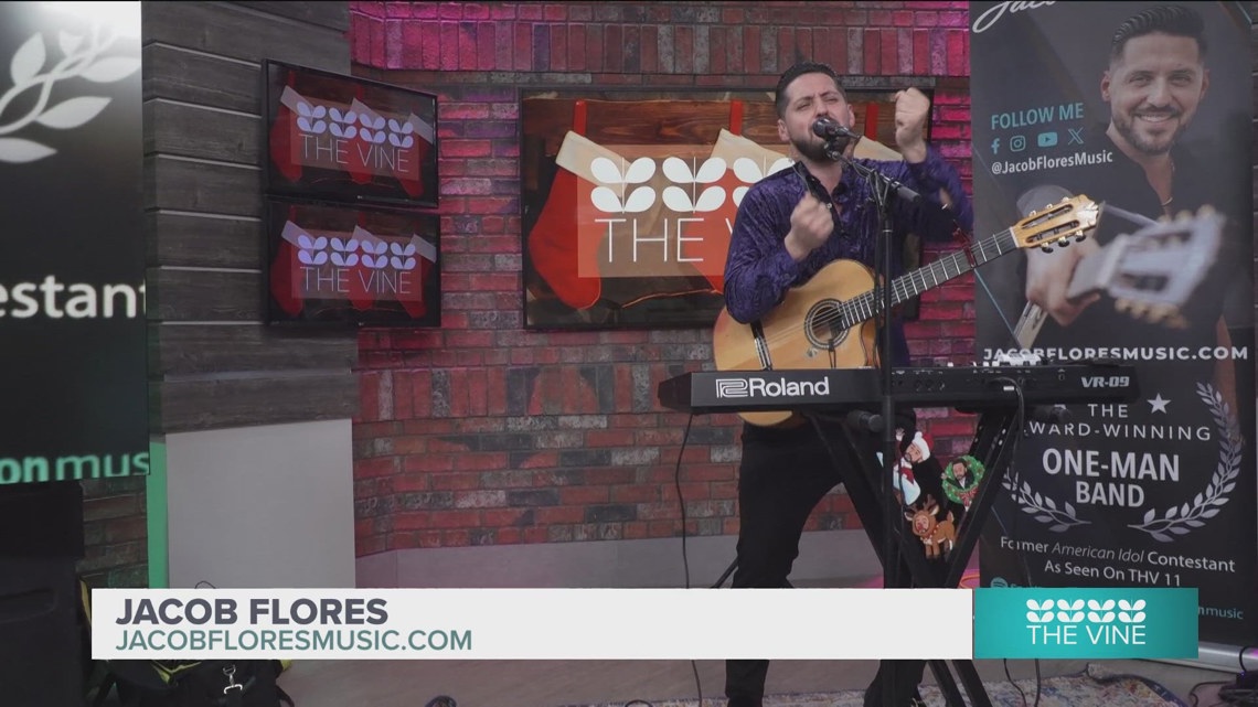 Jacob Flores plays holiday classics on The Vine | thv11.com