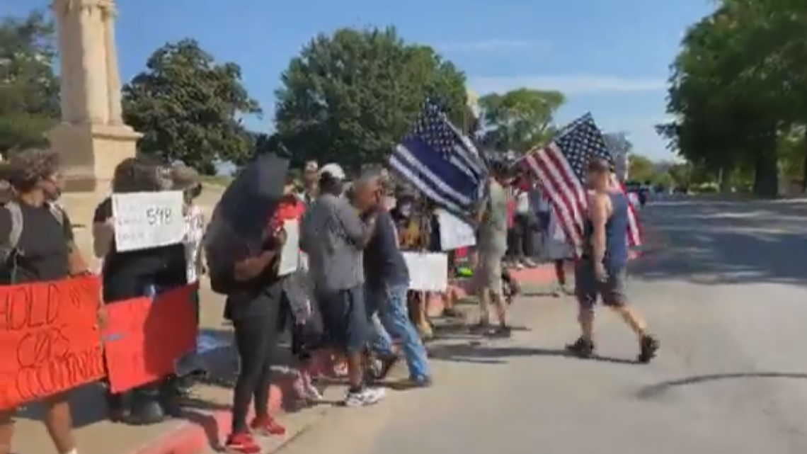 Blue Lives Matter protest at Arkansas Capitol leaves one arrested ...