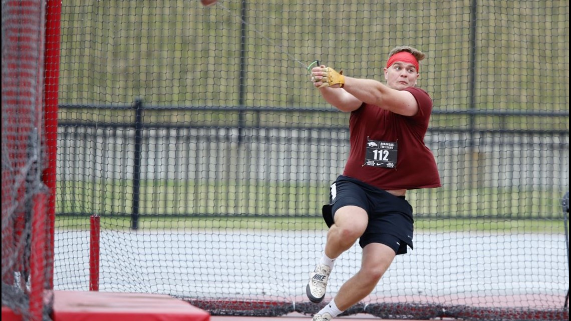 Erich Sullins advances to hammer final at U.S. Olympic Trials | thv11.com