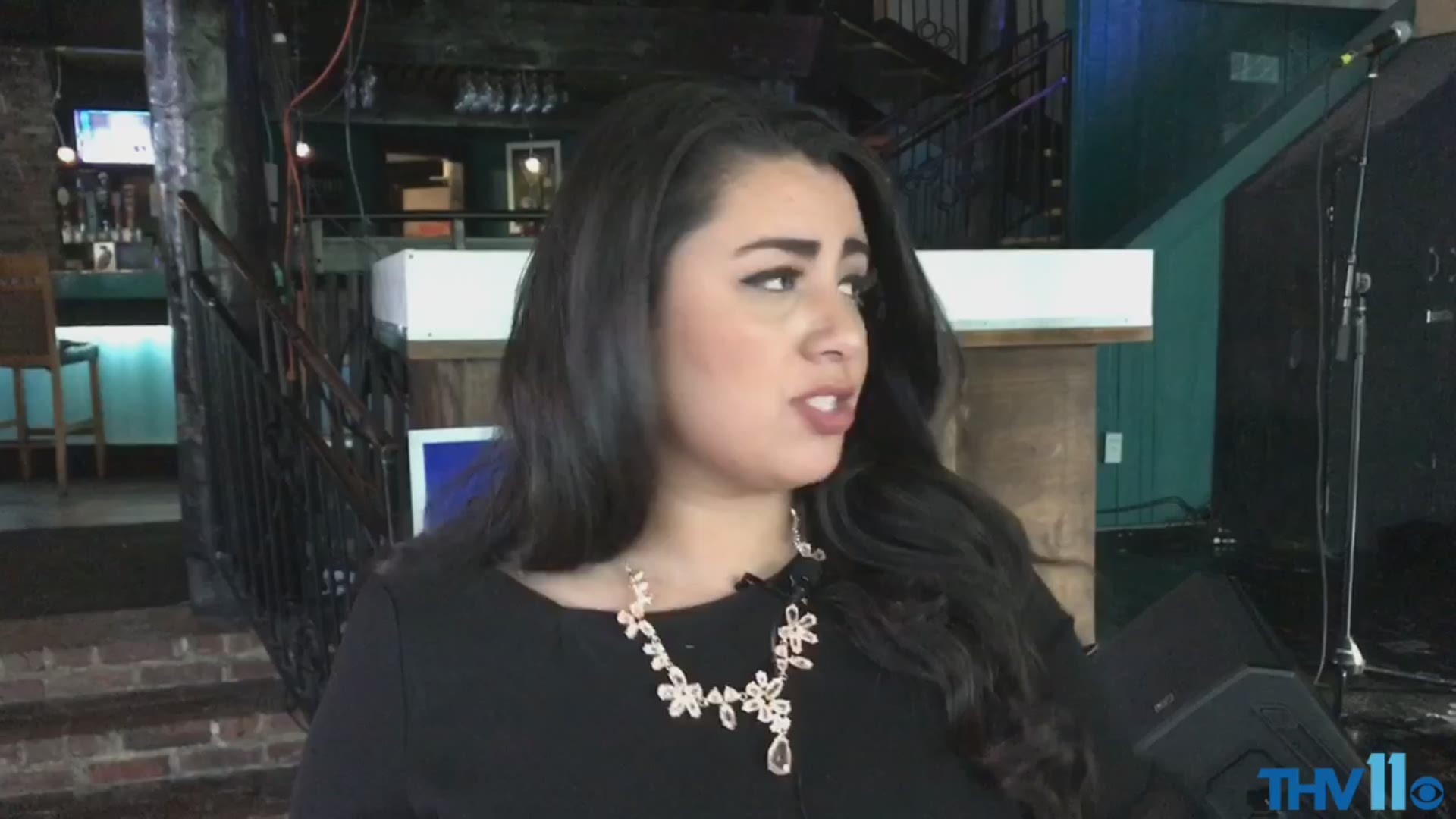 Little Rock mayor candidate Baker Kurrus is joined by Stephanie ...