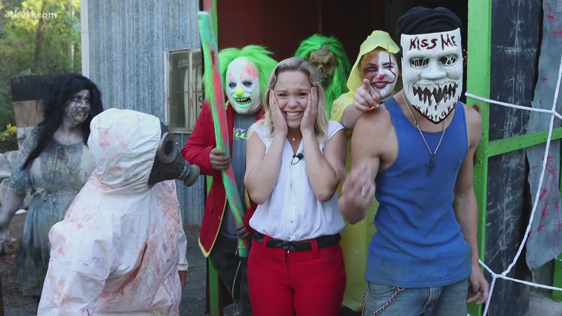 Here's your yearly 'scare the reporter' Halloween segment | thv11.com
