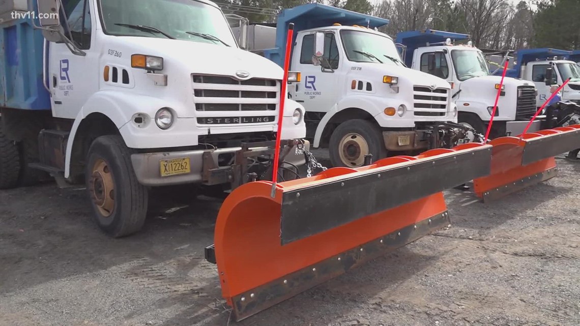 ARDOT prepped ahead of expected snowfall | thv11.com