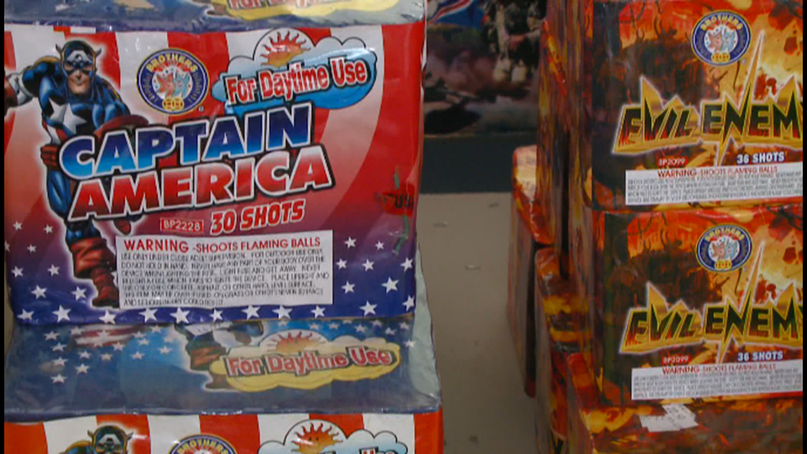 Firework stands pop up across state despite laws varying by city ...