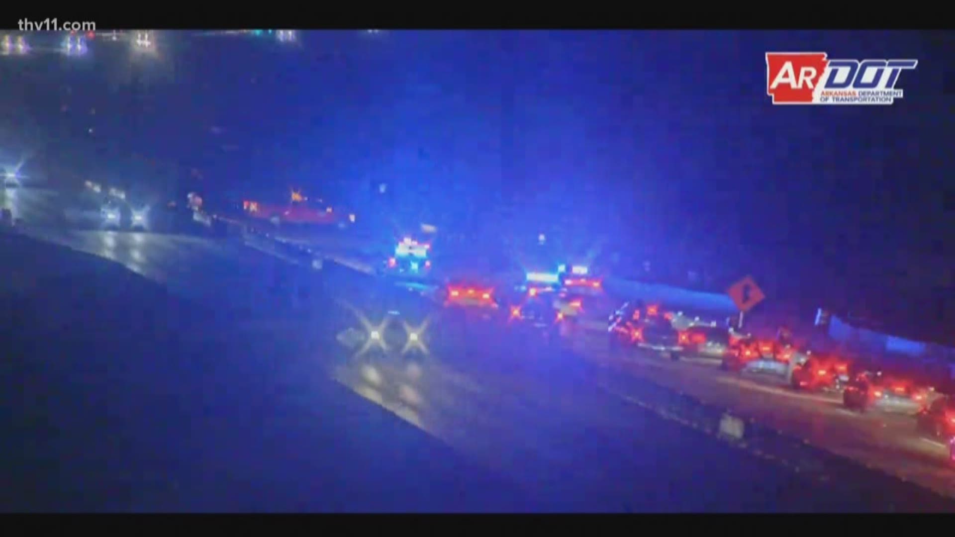 LRPD are working several traffic accidents on Cantrell Road, Chenal ...