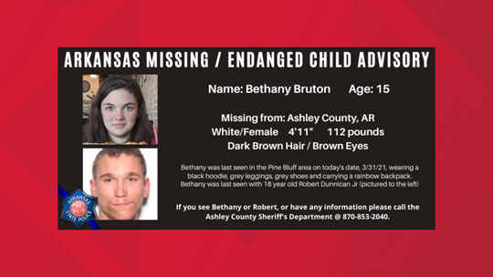 Police searching for missing 15-year-old last seen in Pine Bluff ...