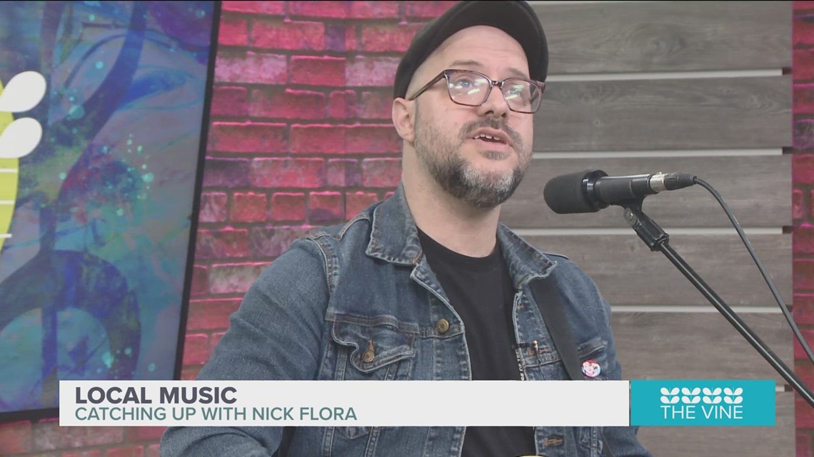 Local artist Nick Flora performs his original song called "Inconvenient ...