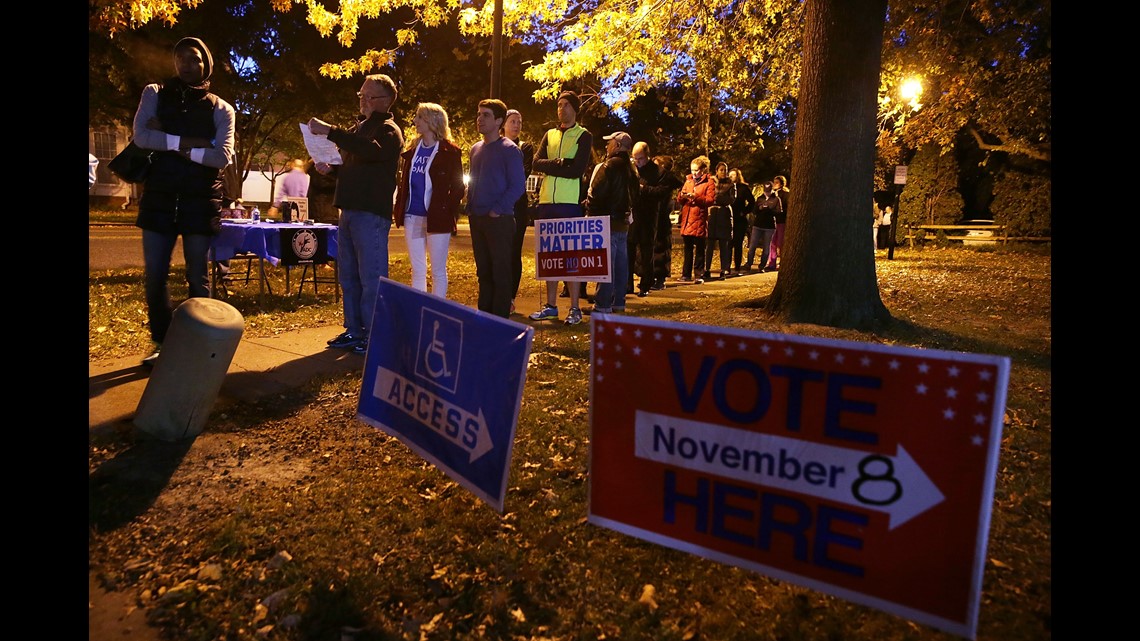 PHOTOS: Long lines at polls on Election Day in America | thv11.com