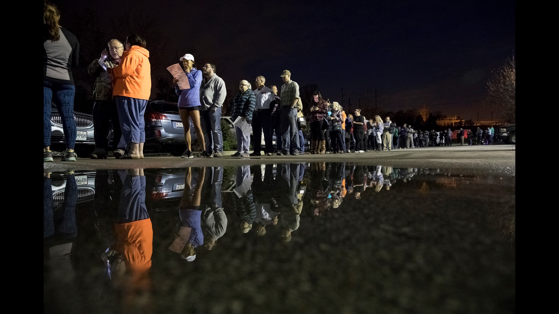 PHOTOS: Long lines at polls on Election Day in America | thv11.com