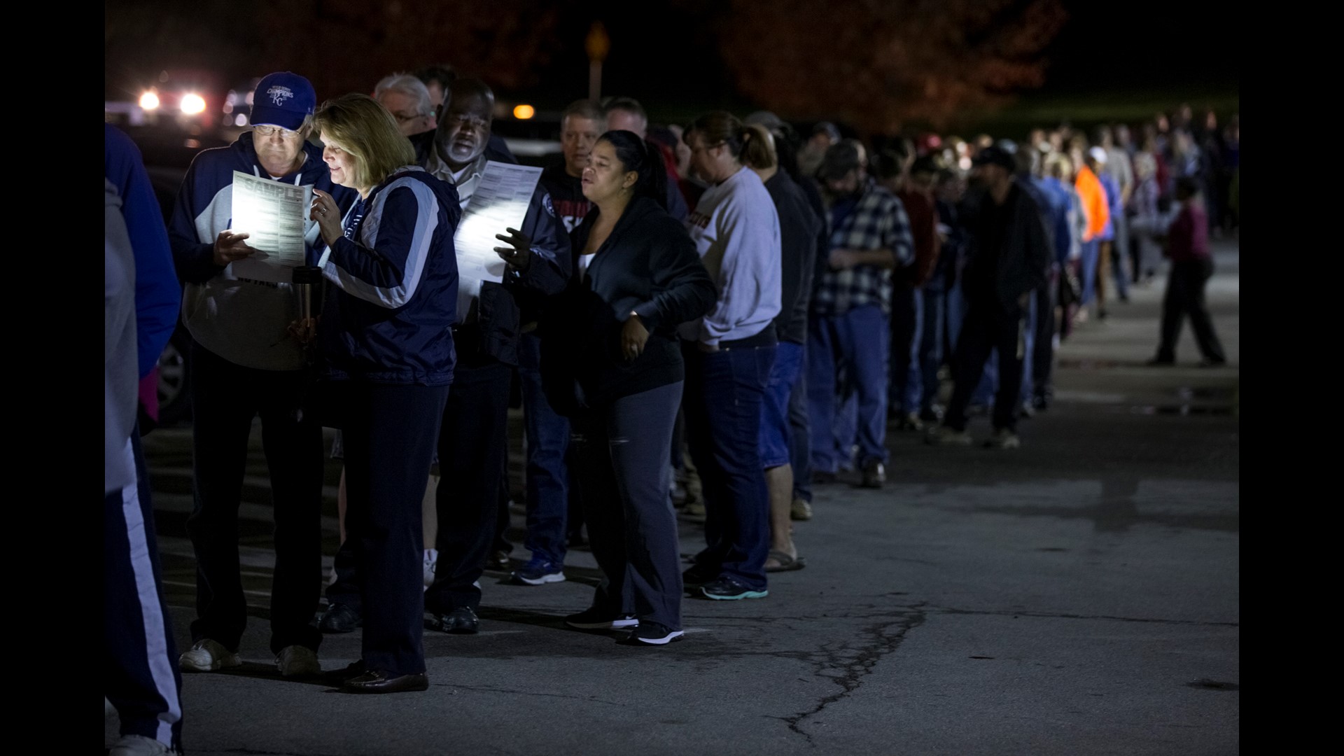 PHOTOS: Long lines at polls on Election Day in America | thv11.com