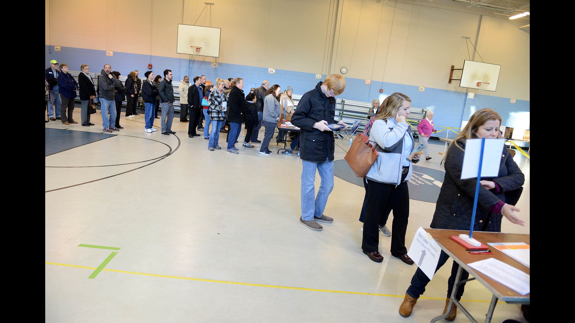PHOTOS: Long lines at polls on Election Day in America | thv11.com