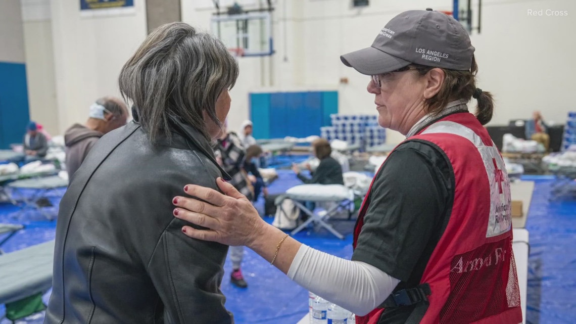 Red Cross volunteers from Arkansas help wildfire victims in California ...