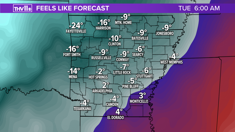What to expect for winter weather in Arkansas this week | thv11.com