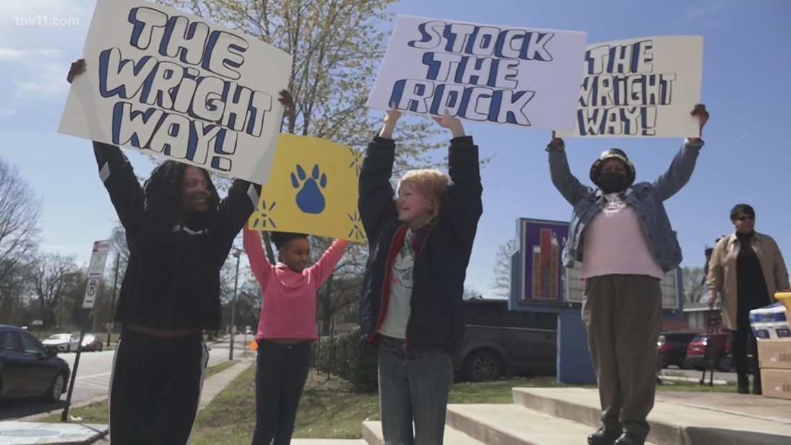 Arkansas school district hosts food drive ahead of spring break | thv11.com