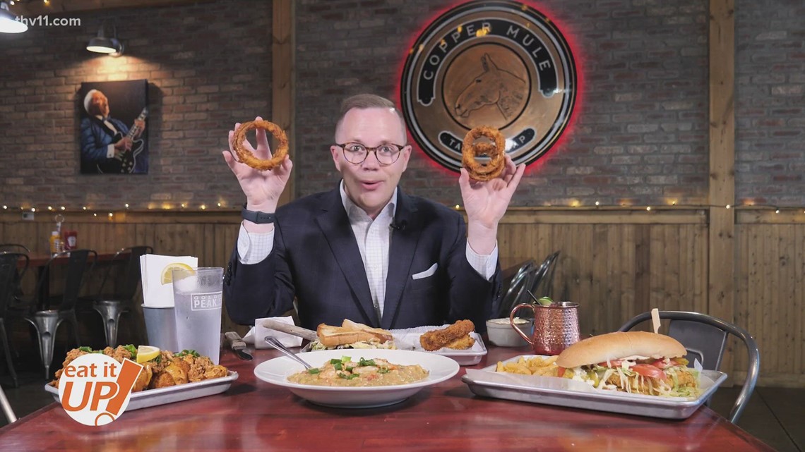 Copper Mule Table & Tap | Eat It Up | thv11.com