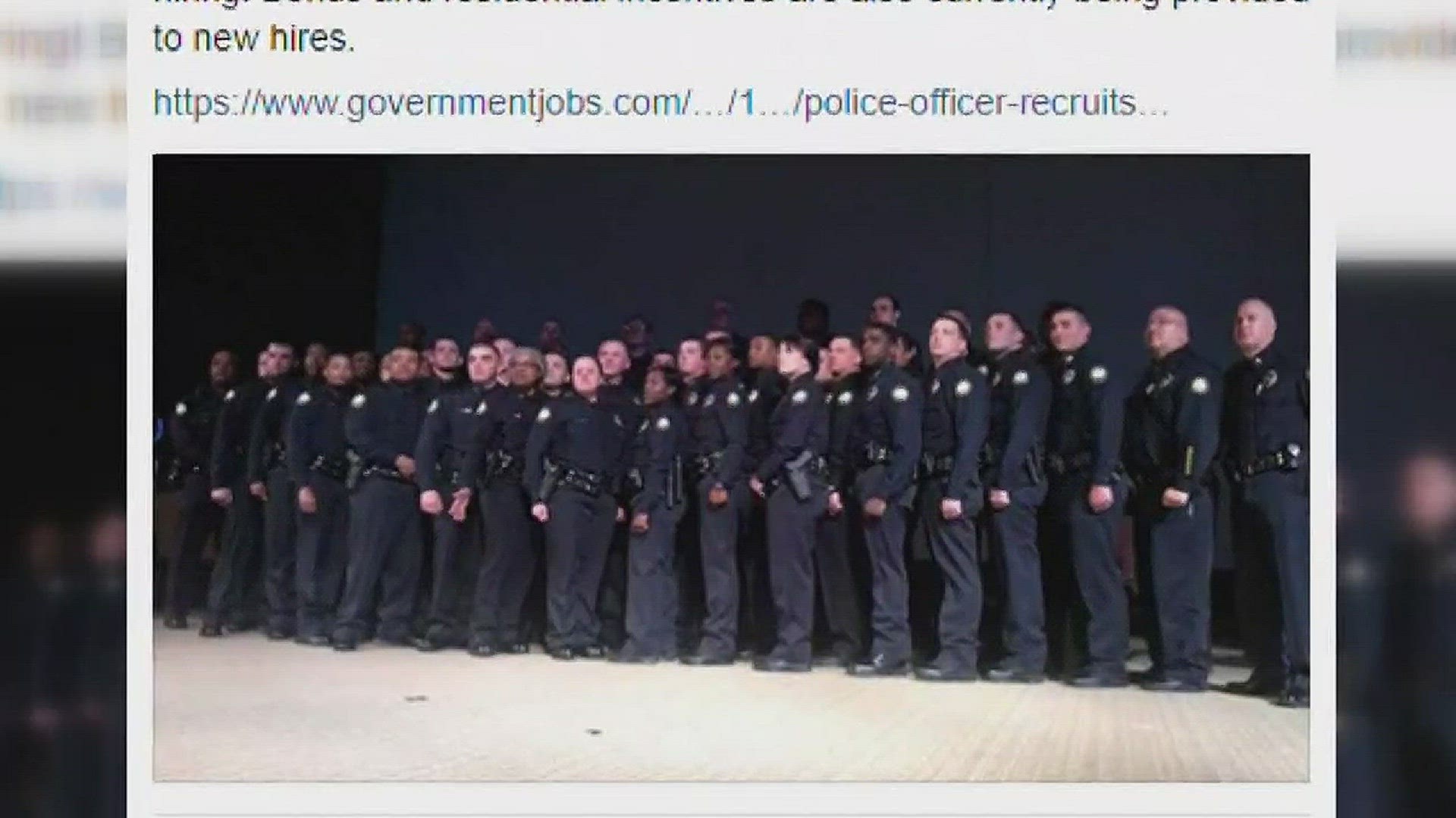 New LRPD recruits excited, despite rise in crime | thv11.com