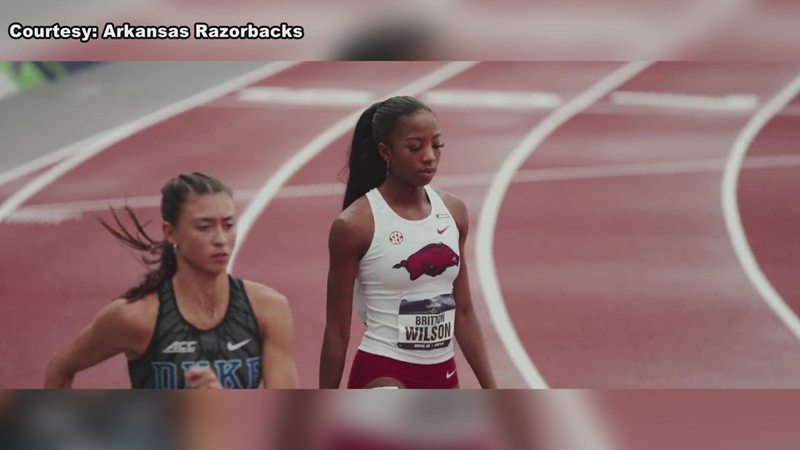 Arkansas track and field athlete Britton Wilson to compete at World ...