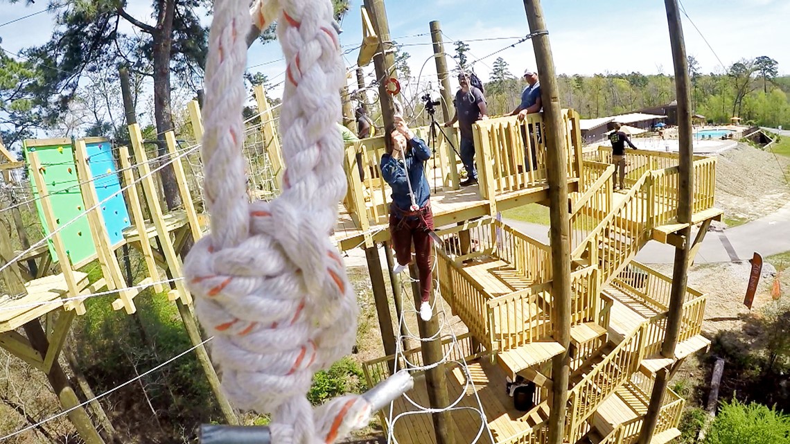 New obstacle course takes you through the trees of Hot Springs | thv11.com