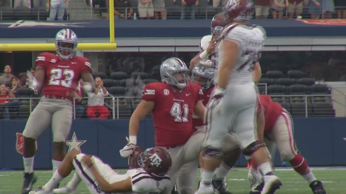 Austin Capps moves to offensive line | thv11.com