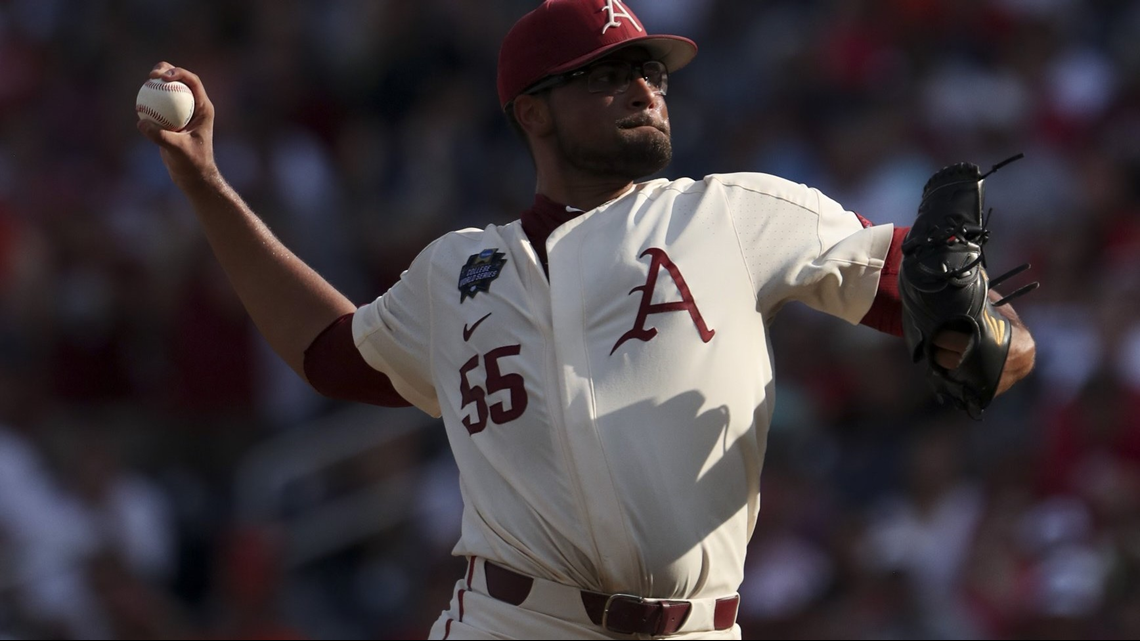 Campbell, Arkansas pitching drives double-header sweep | thv11.com