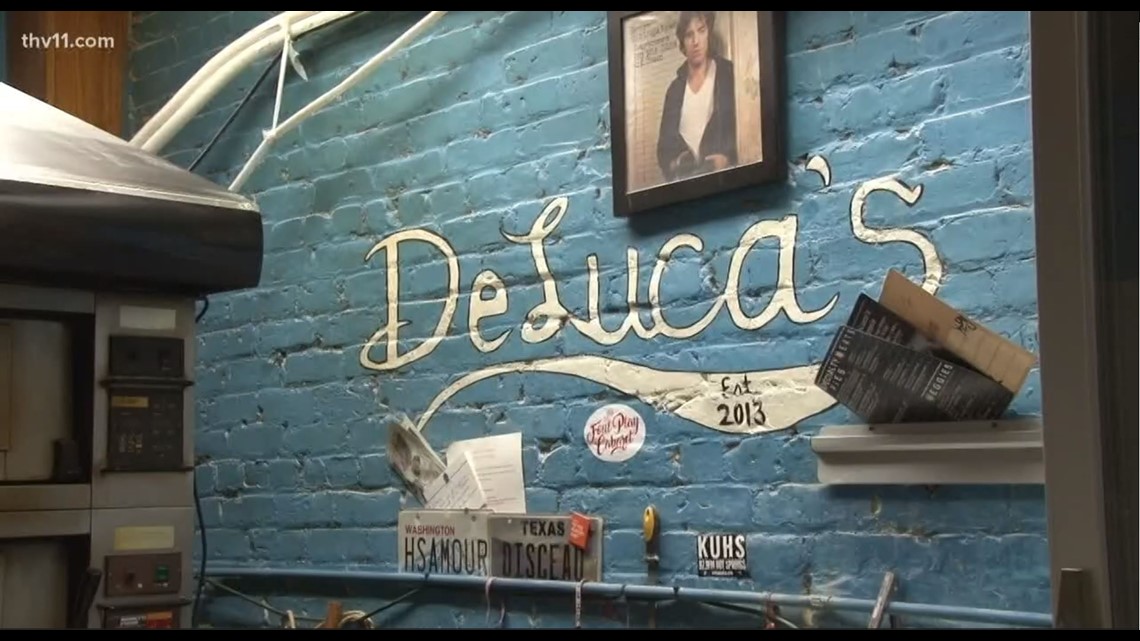 Iconic DeLuca's Pizza relocates to downtown Hot Springs | thv11.com