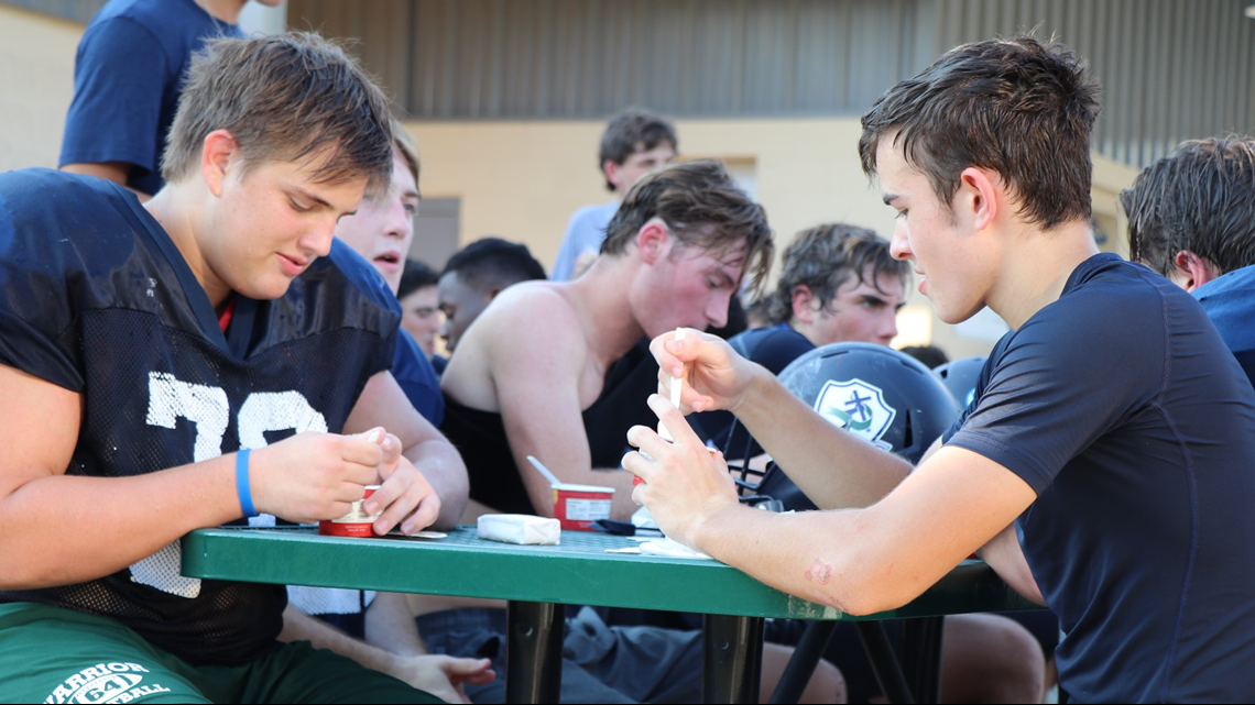 PHOTOS | Little Rock Christian Academy Warriors celebrate Yarnell’s ...