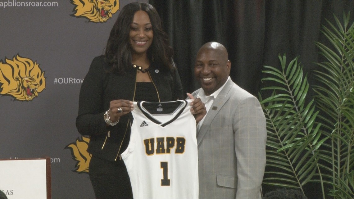 Brown introduced as head women's basketball coach | thv11.com