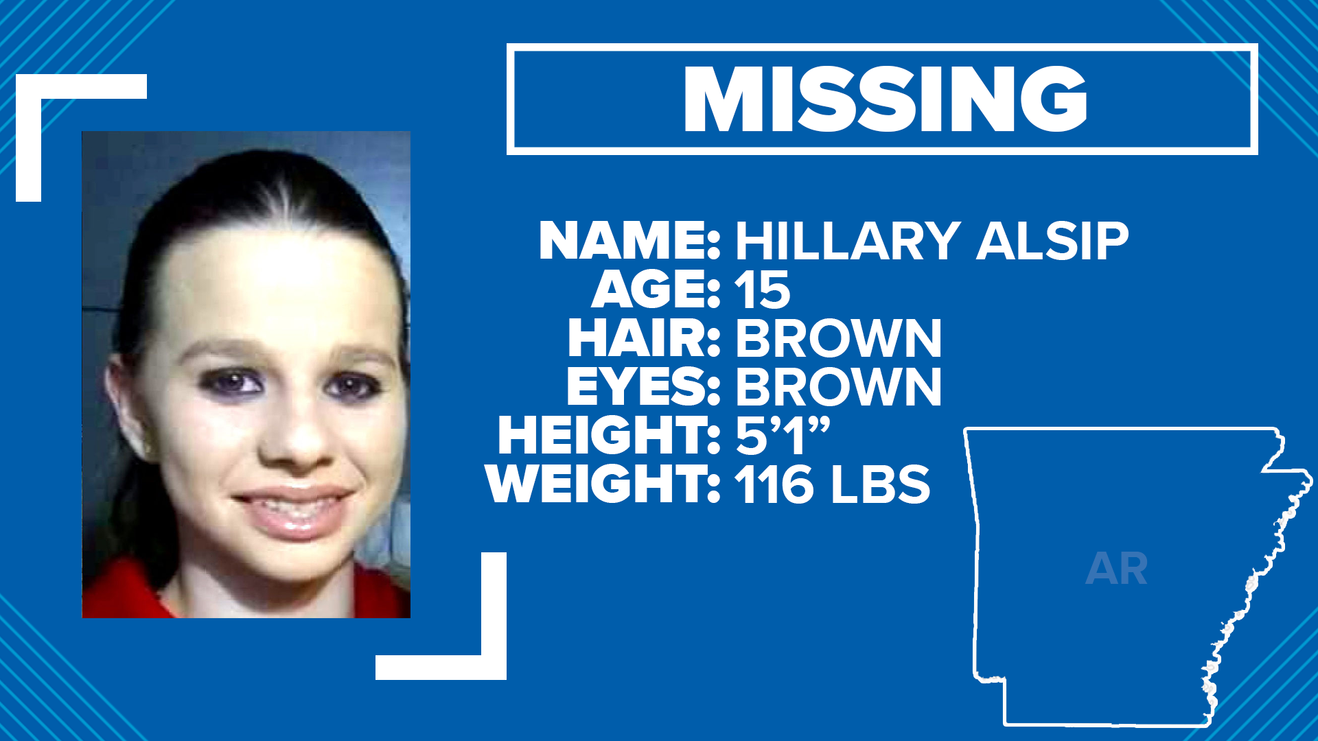 MISSING: 15-year-old Bella Vista girl missing, could be with older man ...